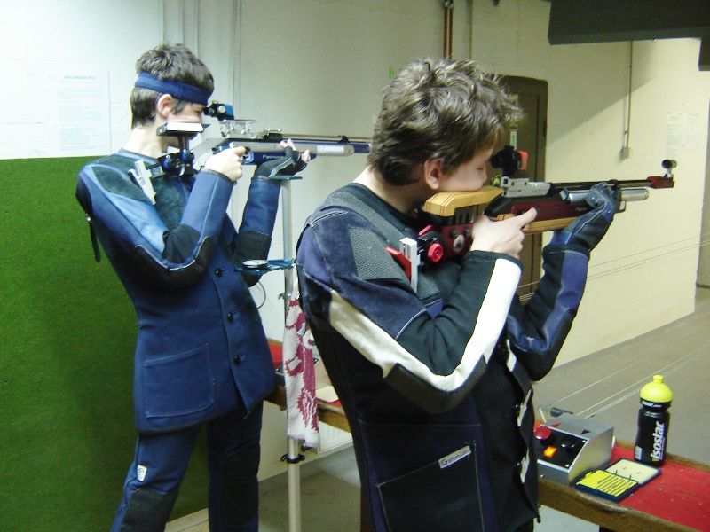 Streljanje z zračno puško - 1. mesto